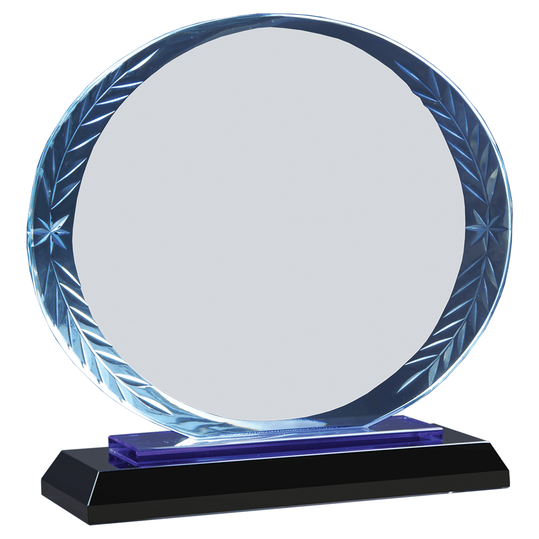 Oval Accent Glass | Sharp's Plaque Master